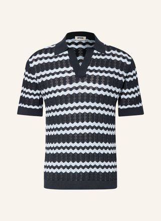 Drykorn Drykorn Strick-Poloshirt Laurenzzo Regular Fit blau