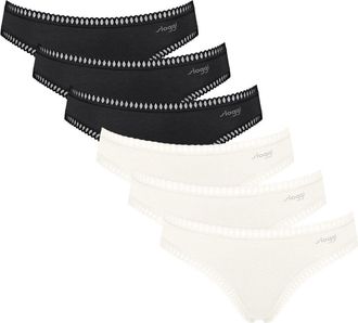 sloggi Femme Slip Paquet de 6 GO Crush Mini C6P