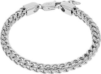 Tom Tailor Tom Tailor 2100688 Bracelet pour homme en acier inoxydable Argenté 20 + 2 cm