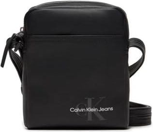 Calvin Klein Jeans Men MONOGRAM SOFT REPORTER18, Black, One Size