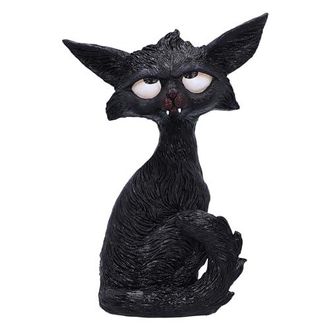 Nemesis Now Kit 21 cm, Harz, schwarz, Katzenfigur, Schwarze Katze, Ornament, Sammlerstück, Katzengeschenkartikel, gegossen aus feinstem Harz, fachmännisch handbem