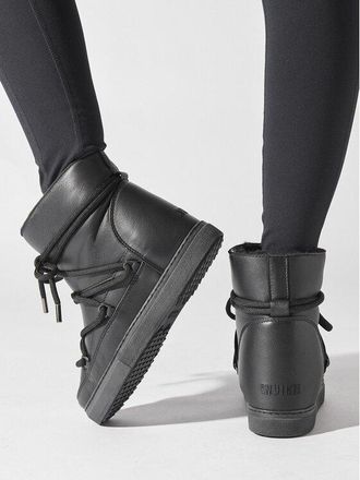 INUIKII Schneeschuhe Full Leather 75203-087 Schwarz