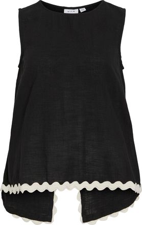 Vila Vimanda Wavy O-Neck S/L Top