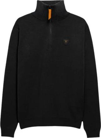 Gertrude Homme, Pulls, Noir, Taille: M Pull Urban &agrave; Zip Jacquard