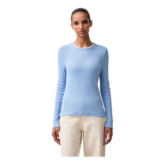 Stine Goya Femme, Tops, Bleu, Taille: 36 FR Haut &agrave; manches longues