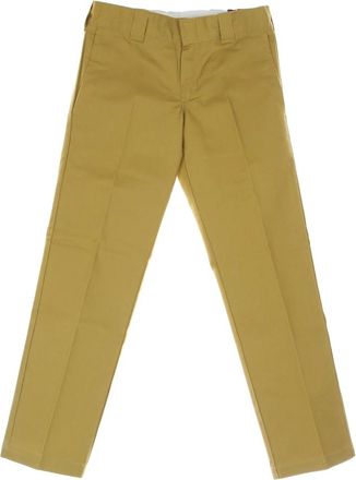 Dickies Homme, Pantalons, Brun, Taille: W30 L32 Pantalon de travail long coupe droite slim