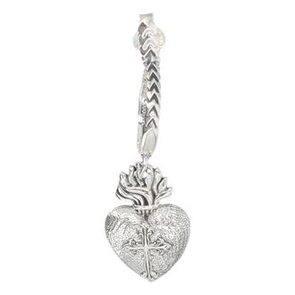 Emanuele Bicocchi Sacred Heart Earring - - Accessories - unisex - Grau - ONE SIZE