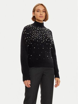 Guess Strickjacke 4BGR14 5786Z Schwarz Regular Fit