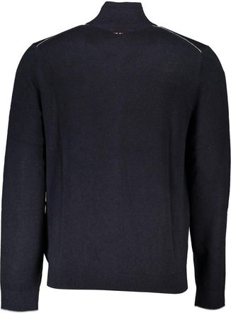 Napapijri Zip-Front Knit Cardigan - Black