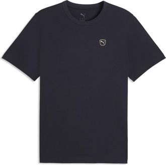 Puma Essentials Elevated T-Shirt Herren, Accessoires, Blau, XXL