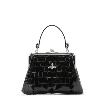 Vivienne Westwood Sac &agrave; main en cuir emboss&eacute;
