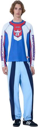 Awake NY Homme, Sport, Bleu, Taille: 2XL Mesh Jersey Racer