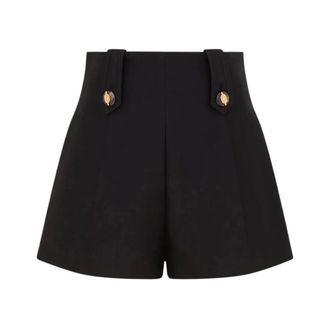 Zimmermann Valiant Tailored Short - Femme - Shorts - Noir - Taille: 34 FR