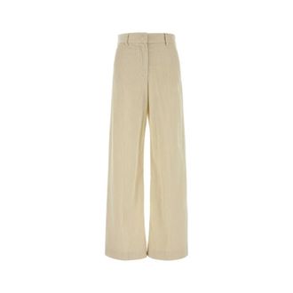 Max Mara Tania Wide Hosen - - Trousers - Damen - Beige - 2XS