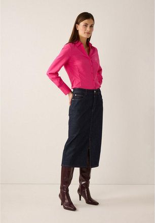 More & More Langarmbluse klassische Businessbluse, tailliert