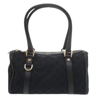 Gucci Sac &agrave; main en toile Pre-owned - Femme - Pre-owned - Noir - Taille: ONE Size