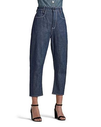 G-Star G-Star Femme Jean C-Staq 3D Boyfriend Cropped C, Bleu (raw denim D17869-C665-001), 31W / 32L