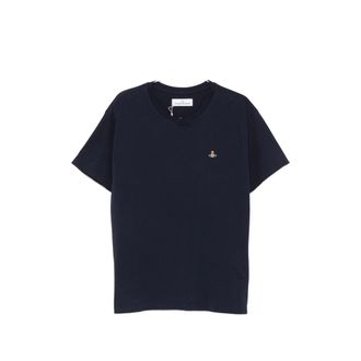 Vivienne Westwood Orb-embroidered Crew-neck T-shirt