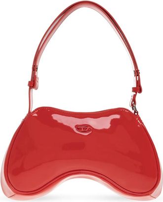 Diesel Femme, Sacs, Rouge, Taille: ONE Size Play Shoulder Bag