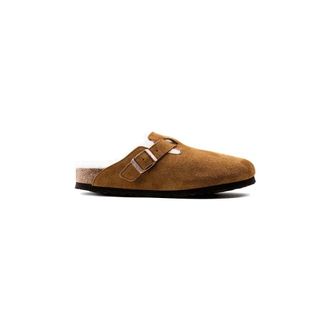 Birkenstock Boston Shearling Regular Fit - - Shoes - unisex - Braun - 41 EU