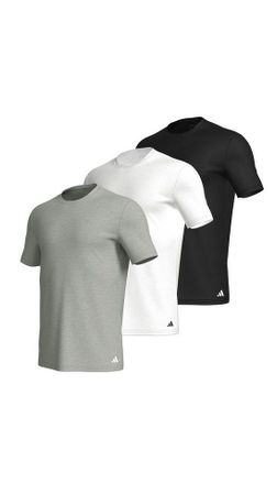 adidas T-Shirt Active Core Cotton (3er Pack) Lockere Passform, Rundhals-Ausschnitt, Kurzarm