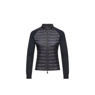 Moncler Moncler Padded Zip-up Cardigan, Women, Blue, Size: Xs