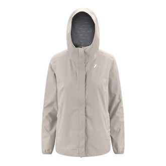 K-Way Stretch Dot Jacket - - Jackets - Damen - Beige - L