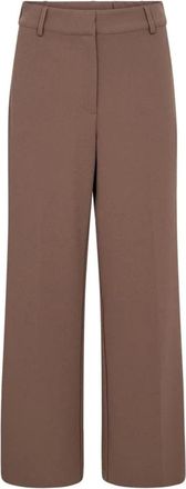 Co'Couture Femme, Pantalons, Brun, Taille: 36 FR Wide Pantalons