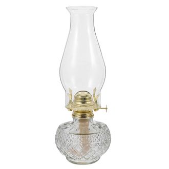 DOITOOL Vintage Glas Kerosinlampe Retro Stil Dekorative Petroleumlampe f&uuml;r Innenr&auml;ume Feine Verarbeitung Handliche Tischlampe f&uuml;r Notbeleuchtung und Stimmungs