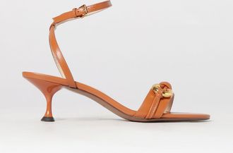 Coccinelle Sandales &agrave; Talons Femme couleur Rouge Brique