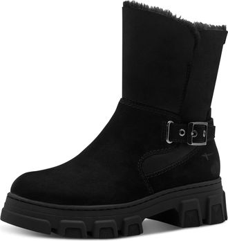 Tamaris Damen Stiefel Leder schwarz 40