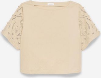 Alchemist Damen vegan Oberteil Lotus Sand Beige