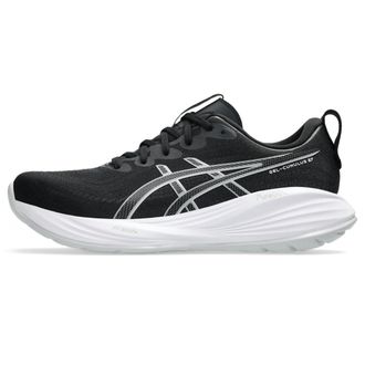 Asics Mens Gel-Cumulus 27 Running Shoes, Black/Concrete, 10 Wide