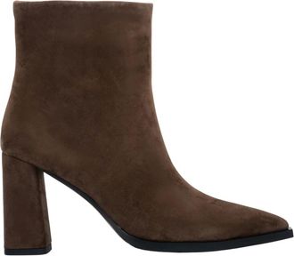 Estro & Luminara Femme, Chaussures, Brun, Taille: 38 EU Bottines &agrave; talon bloc