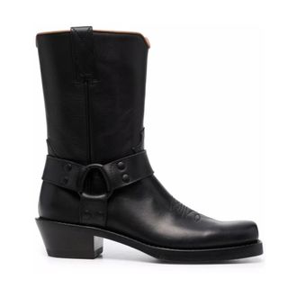Buttero Cowboy Boots - - Shoes - Damen - Schwarzk - 36 EU