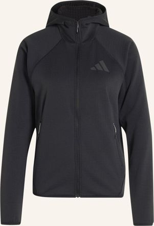 ADIDAS TERREX Adidas Terrex Terrex Xperior Climawarm+ Ventknit Fleece-Kapuzenjacke schwarz