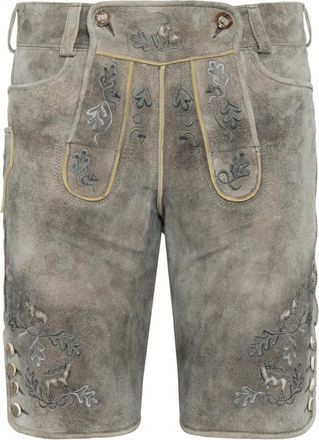 Spieth & Wensky Trachtenlederhose mit traditioneller Stickerei in