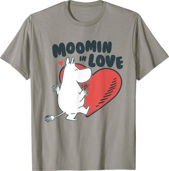 Moomin In Love Moomintroll Herz T-Shirt
