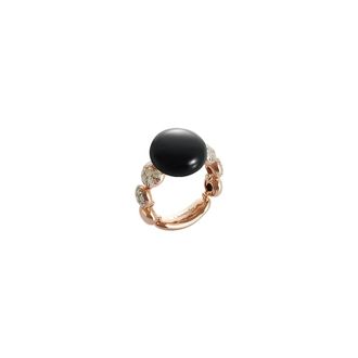 CHANTECLER Bon Bon Gold Diamantring - - Accessories - Damen - Schwarzk - 53 MM