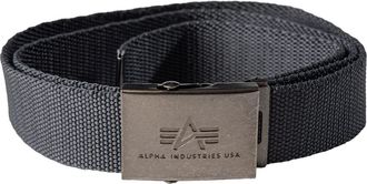 Alpha Industries Alpha Industries Heavy Duty 4 cm Unisex Gürtel Rep.Grey