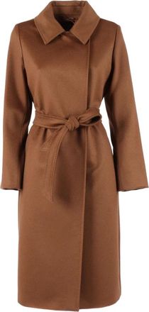 Max Mara Femme, Manteaux, Brun, Taille: 32 FR Bcollag Coat
