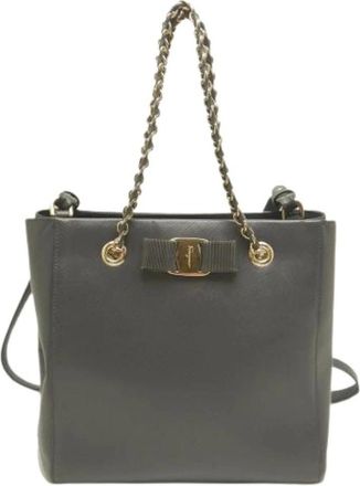Ferragamo Damen, Pre-Owned, Grau, ONE SIZEGr&ouml;&szlig;e
