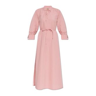 Woolrich Femme, Robes, Rose, Taille: 40 FR Robe avec fente latérale