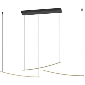Eglo Suspension Villeggi noir avec or - 902167