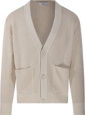 Lardini Homme, Pulls, Beige, Taille: L 150 Cardigan