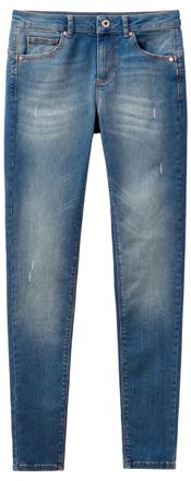 Benetton Damen Pantalone 4NF1574K5 Jeans, Denim 906