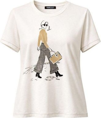 Frank Walder T-Shirt mit Frontprint