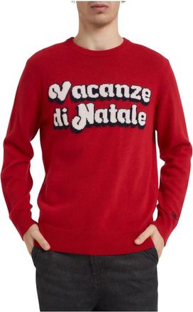 MC2 Saint Barth Homme, Pulls, Rouge, Taille: M Heron Crewneck Sweater