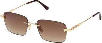 Tom Ford unisex, Accessoires, Jaune, Taille: 54 MM Jake-02 Lunettes de soleil
