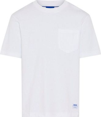 HUGO BOSS T-Shirt Nestite mit aufgesetzter Brusttasche, Rundhalsform